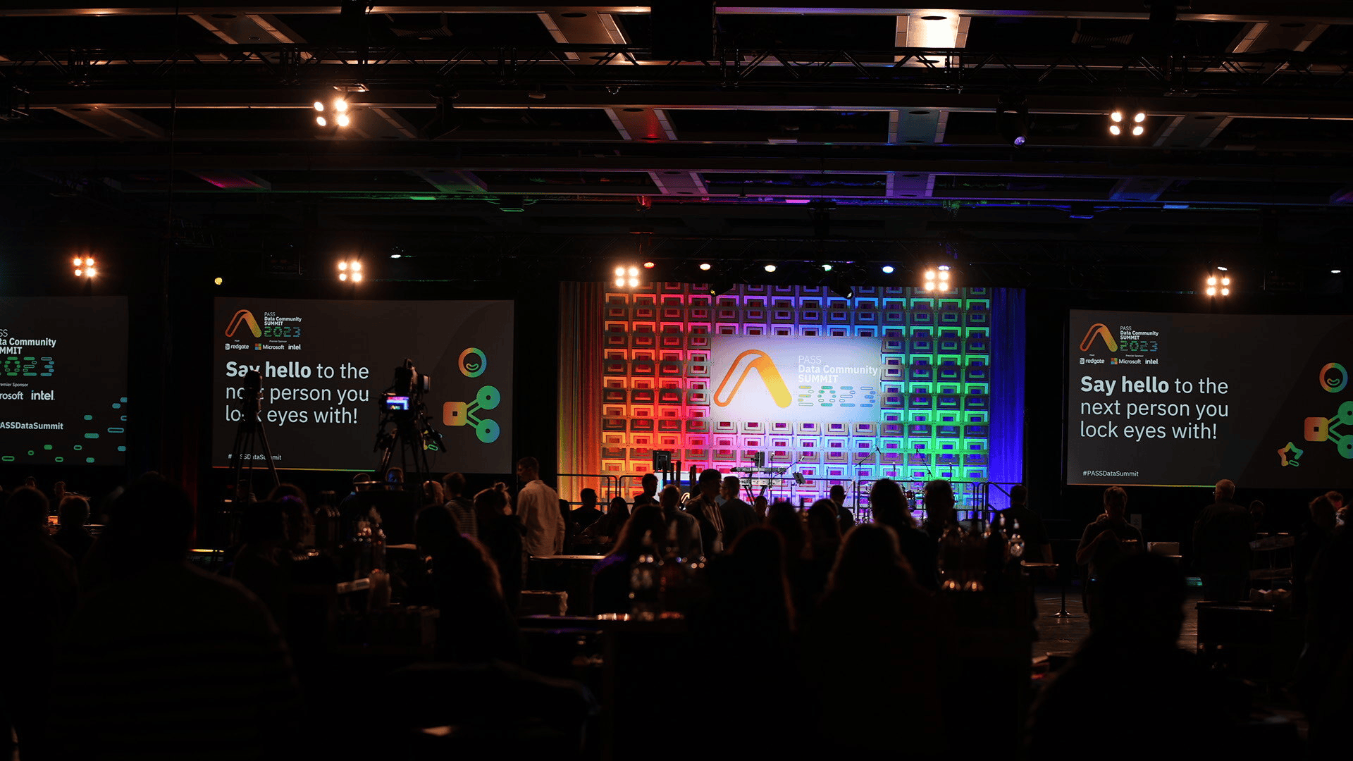 Presenting the Microsoft Keynote, Redgate Keynote, and a community star - PASS Data Community Summit